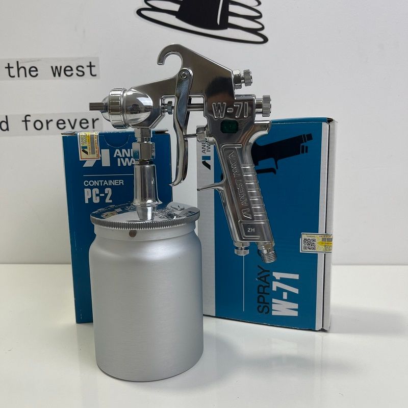 Súng phun sơn Anest Iwata W71 - Tổng Kho Máy